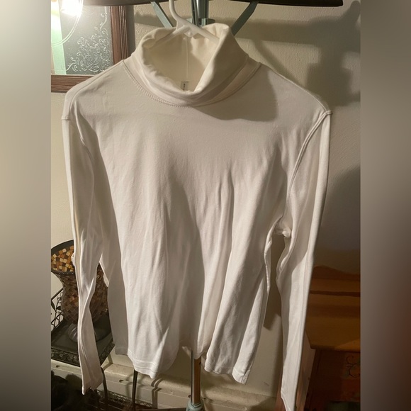 White Stag | Tops | Basic White Turtleneck Perfect For Layering | Poshmark